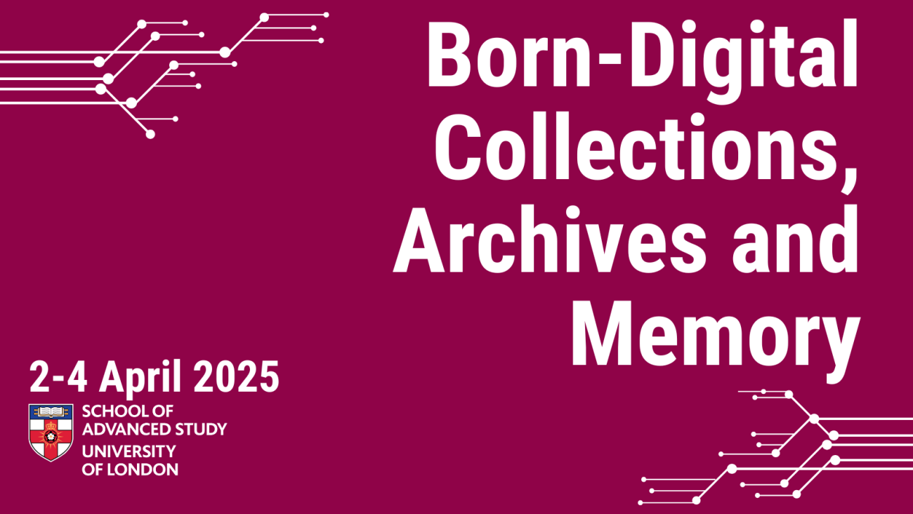 Born-Digital Collections, Archives and Memory | Digital Humanities ...